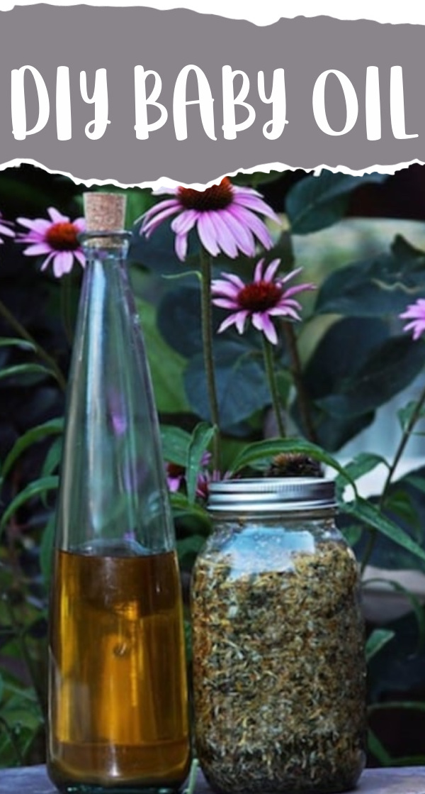How to Make Your Own DIY Herbal Baby Oil