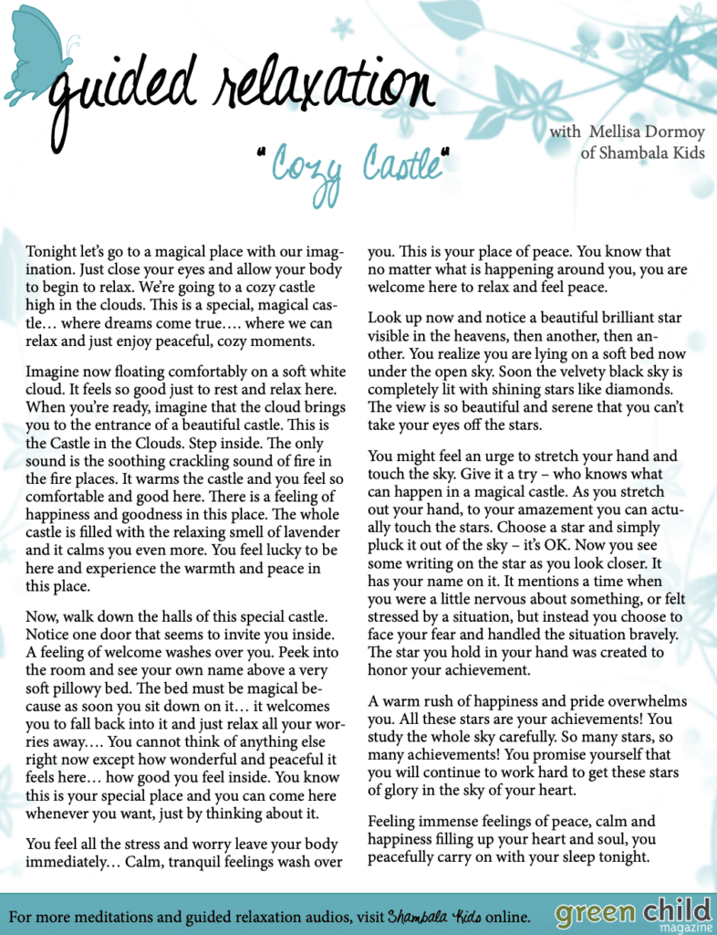 Printable Guided Meditation Script Printable Guided Meditation Script