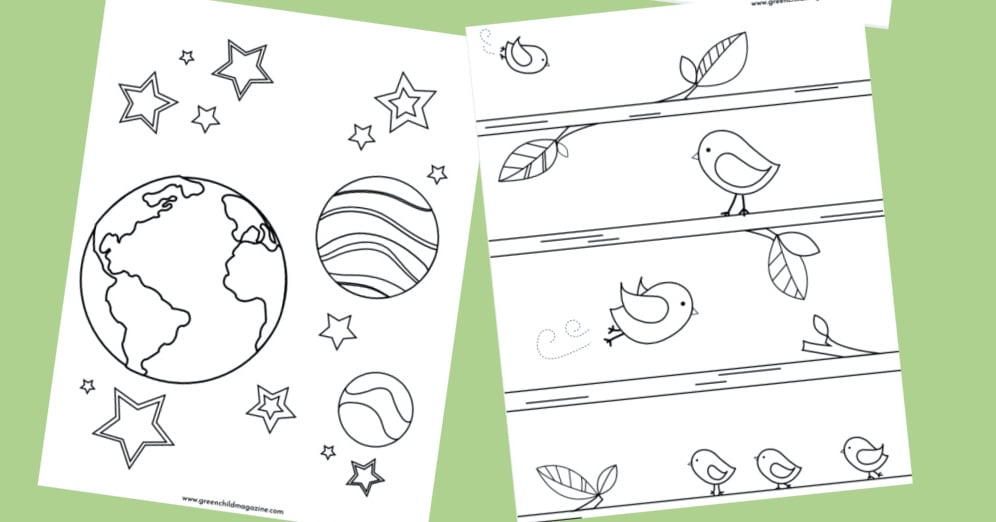 Earth Day Coloring Pages