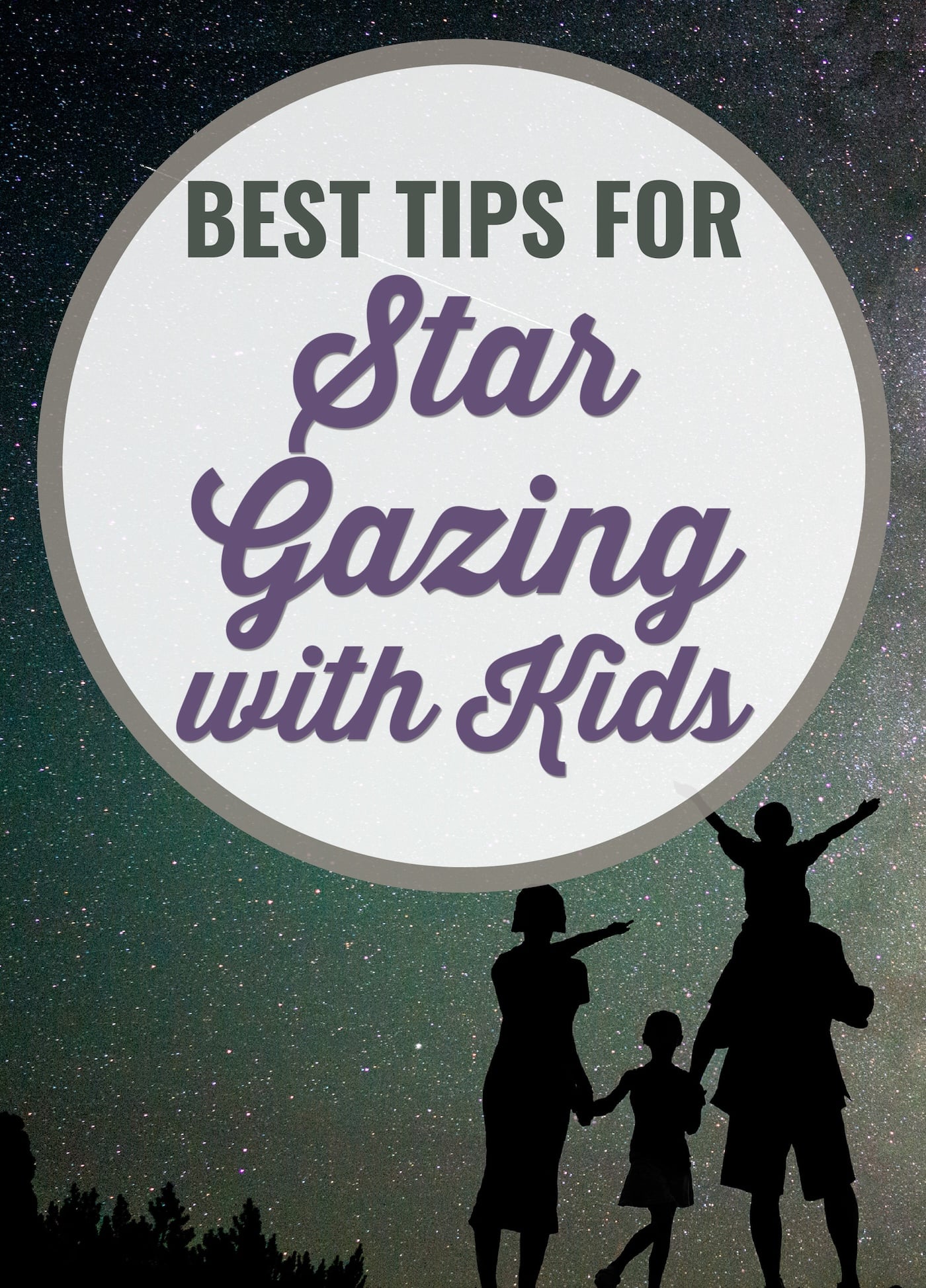 Stargazing with Kids: The night sky encourages a love of learning