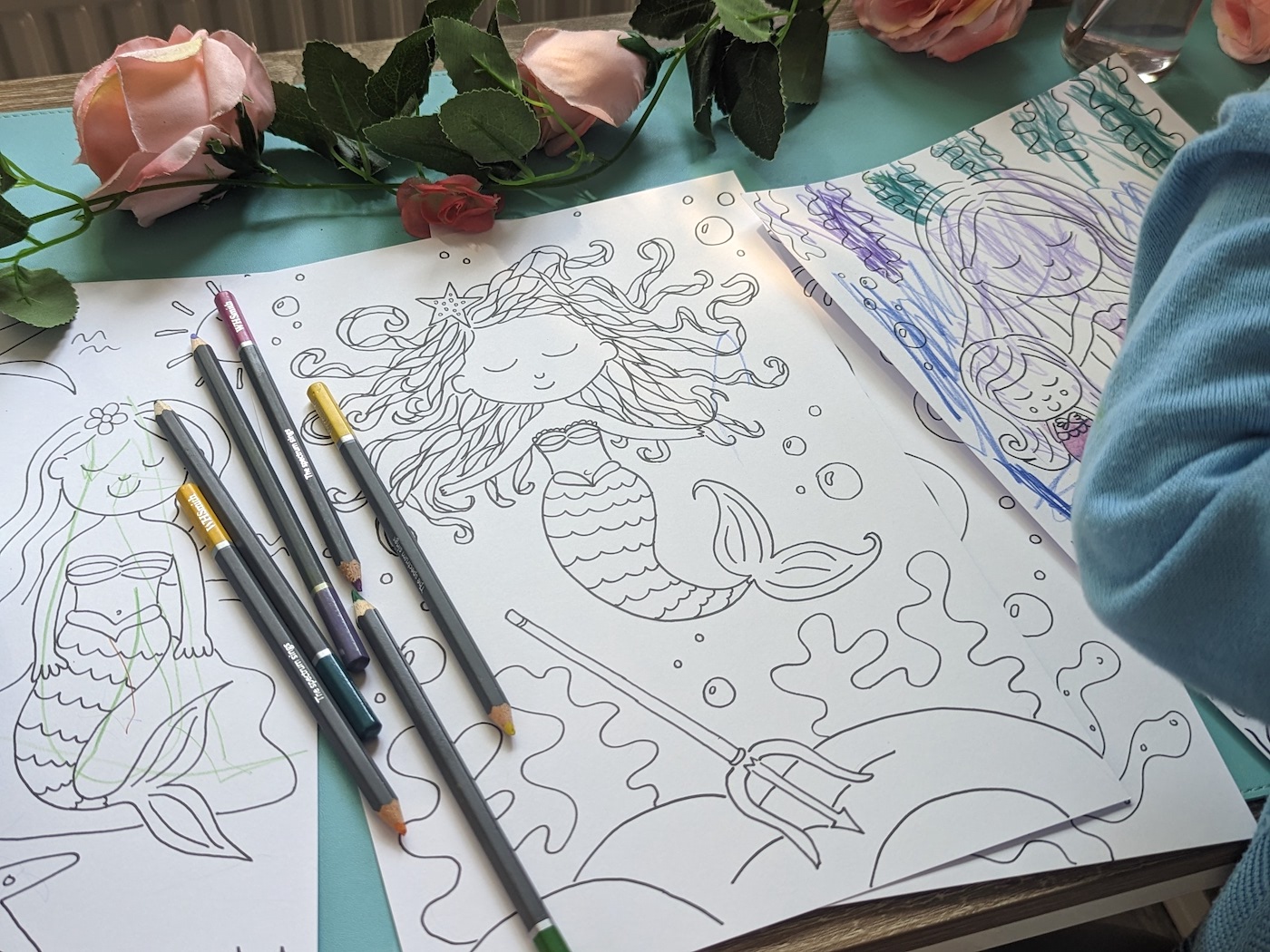 Mermaid Coloring Pages for Kids: Splash into Creativity
