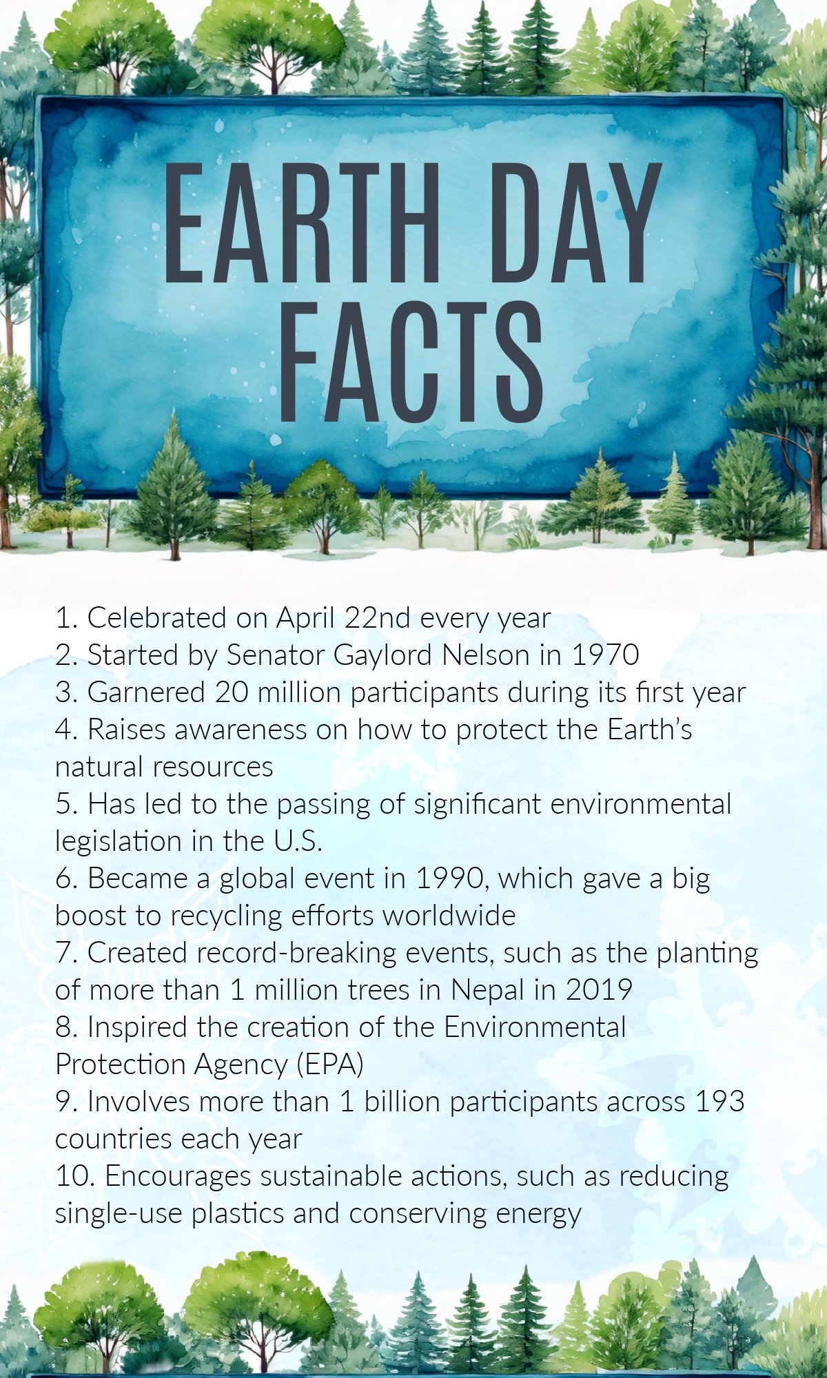 Earth Day Facts for Kids
