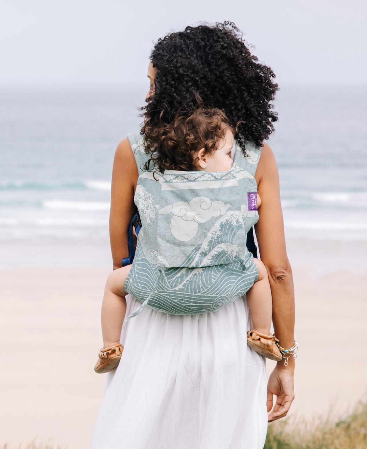 Babywearing Simplified With Oscha's Bairn Baby Carrier - Green Child ...