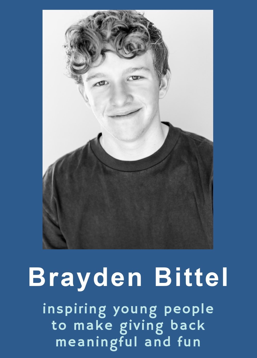 How Brayden Bittel Is Making Giving Back Easy